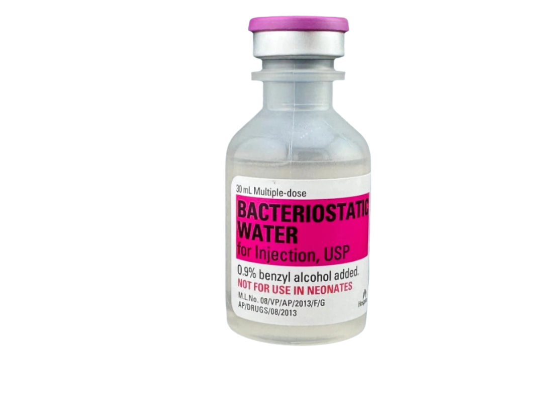Pfizer Hospira Bacteriostatic Water for Injection – 30 mL – Sterility ...